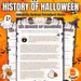 History of Halloween Trivia Game | Fun Quiz Game for Kids & Adults ...