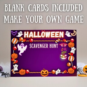 Halloween Scavenger Hunt | Fun Indoor & Outdoor Treasure Hunt for Kids ...