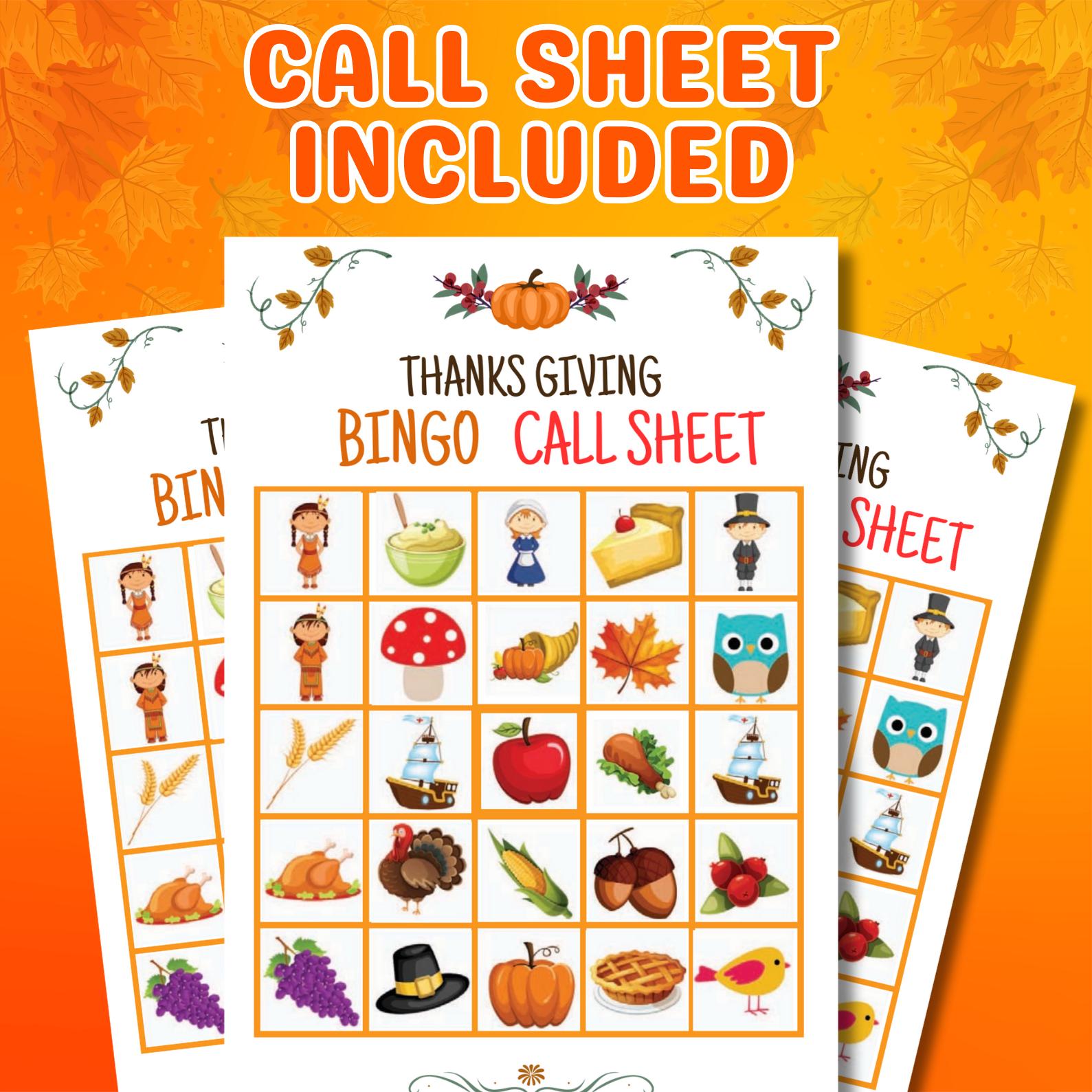 Thanksgiving Bingo, 13 Thanksgiving Bingo Cards, Thanksgiving Activity ...