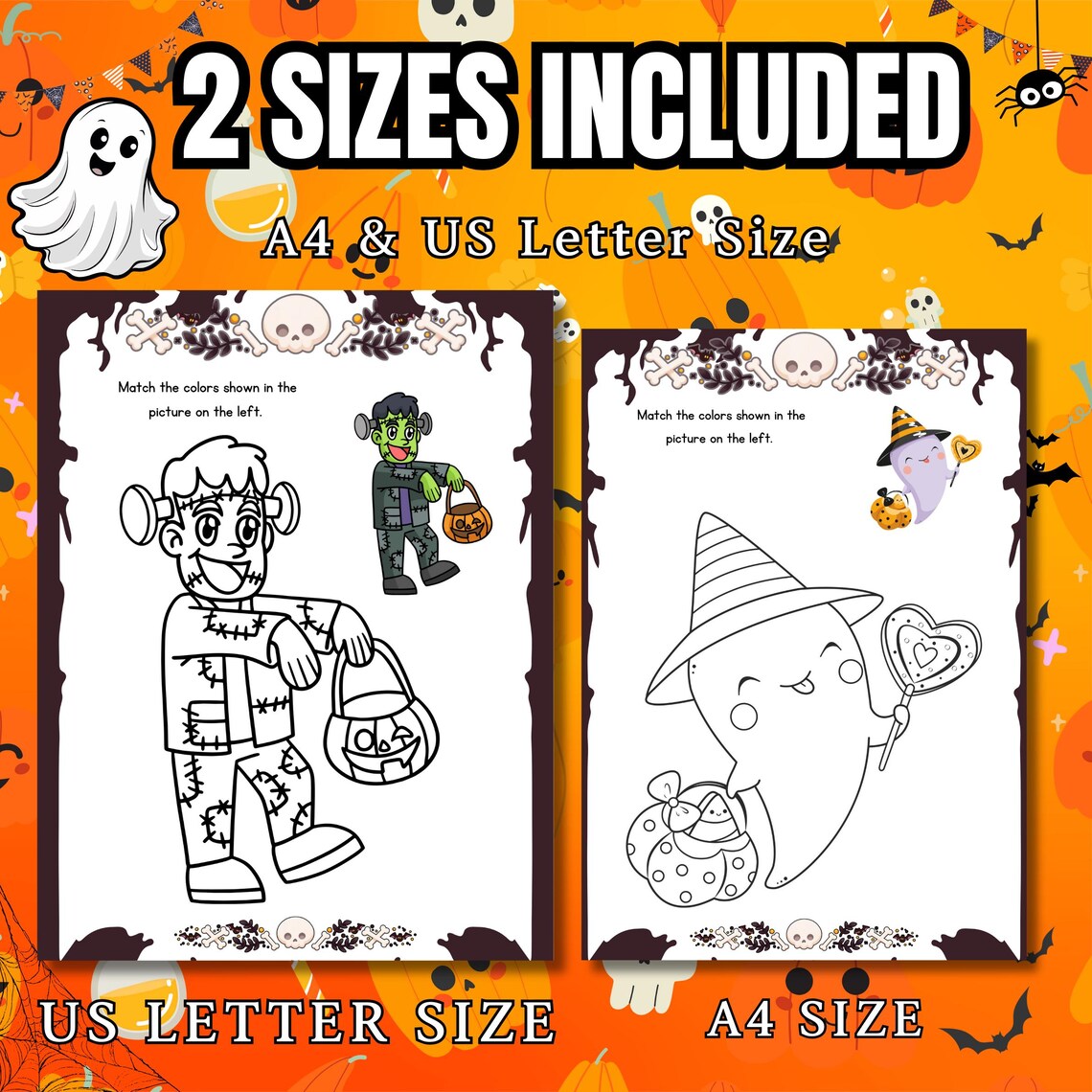 Halloween Coloring Pages | Spooky & Fun Printable Designs for Kids ...