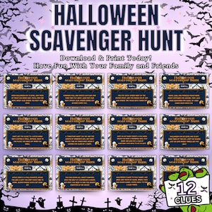 8-in-1 Halloween Games Bundle | Printable Party Fun for All Ages | All ...
