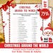 Christmas Around the World Game, Christmas Printable Game for Kids ...