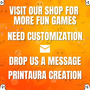 8-in-1 Halloween Games Bundle | Printable Party Fun for All Ages | All ...