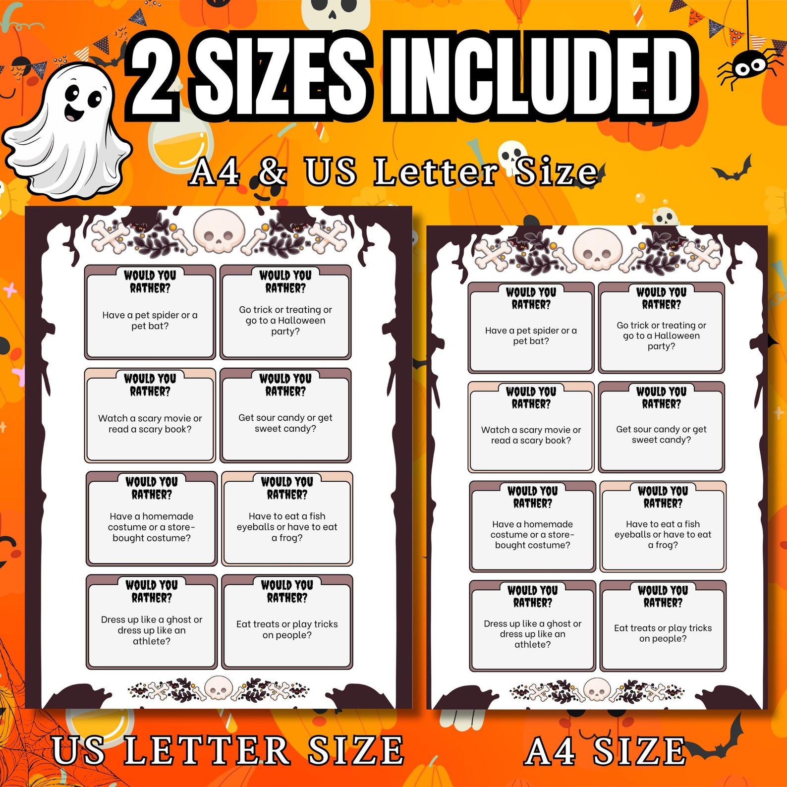 Halloween Would You Rather Game | Spooky Fun for Kids, Teens & Adults ...