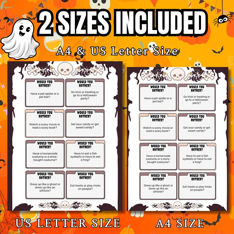 Halloween Would You Rather Game | Spooky Fun for Kids, Teens & Adults ...