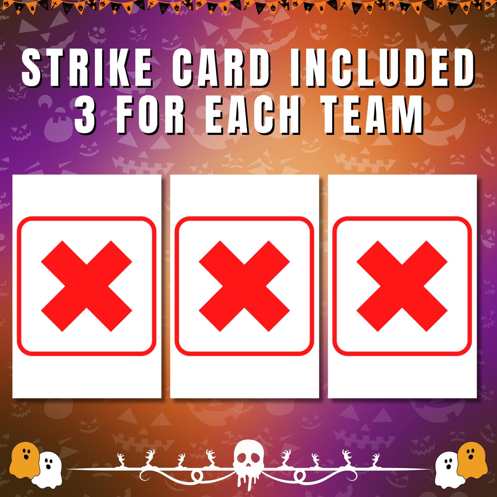 Halloween Family Feud, Printable Family Feud, Fun Feud Game, Group Game ...