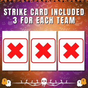 Halloween Family Feud, Printable Family Feud, Fun Feud Game, Group Game ...