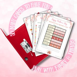 Mother's Day Games Bundle | Printable Party Games for Mom | Fun Mother ...