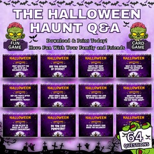 8-in-1 Halloween Games Bundle | Printable Party Fun for All Ages | All ...