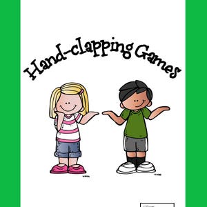 10 Hand-clapping Game Cards, Printable Instant Download! - Etsy