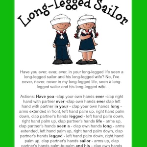 10 Hand-clapping Game Cards, Printable Instant Download! - Etsy