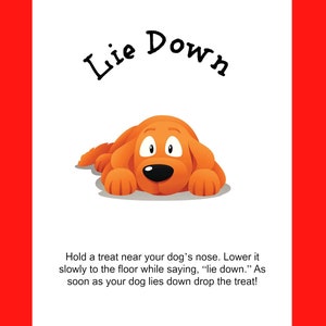 10 Dog Trick Cards, Printable Instant Download! - Etsy UK
