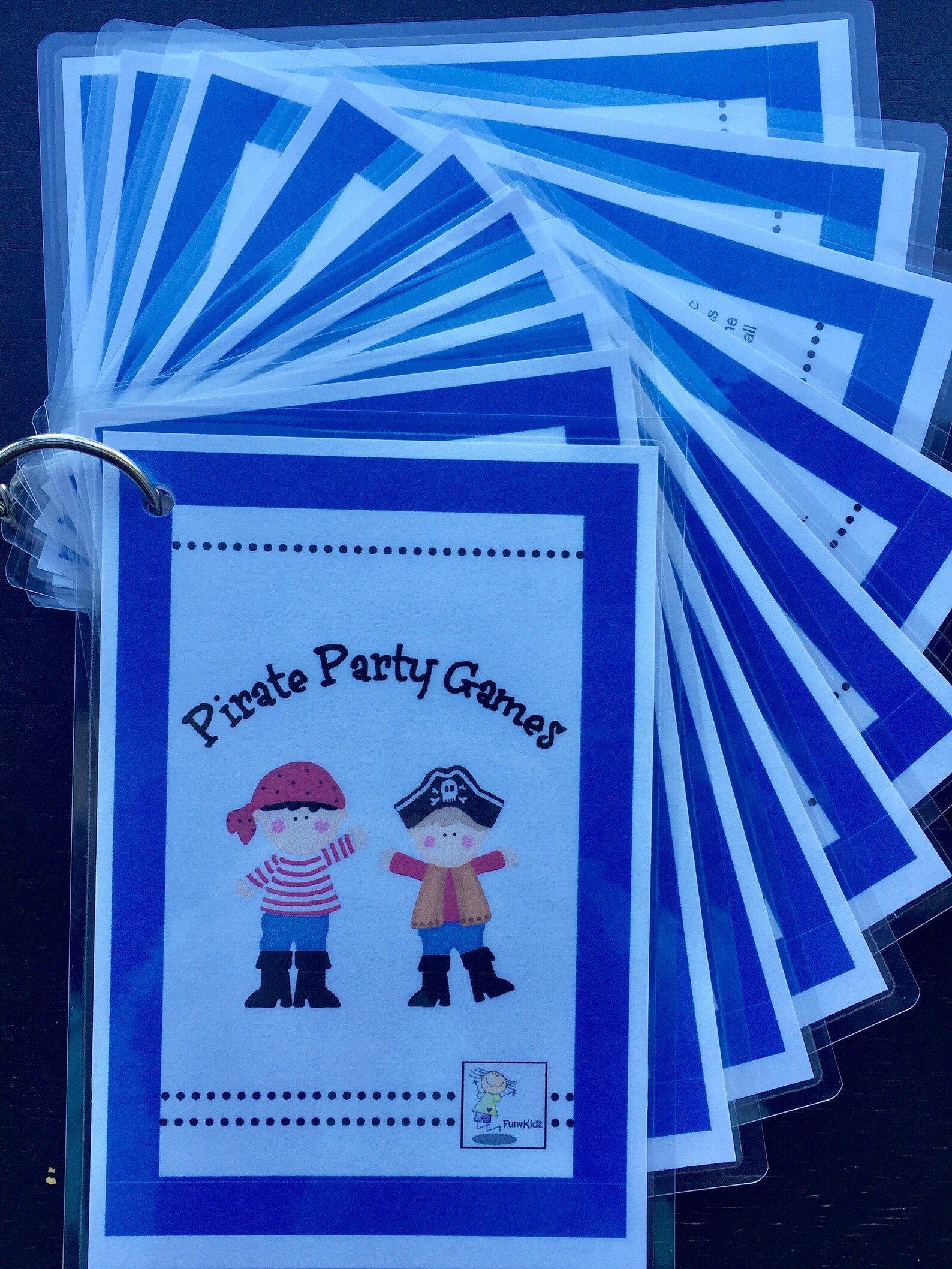 10 Pirate Party Game Cards Printable Instant Download | Etsy