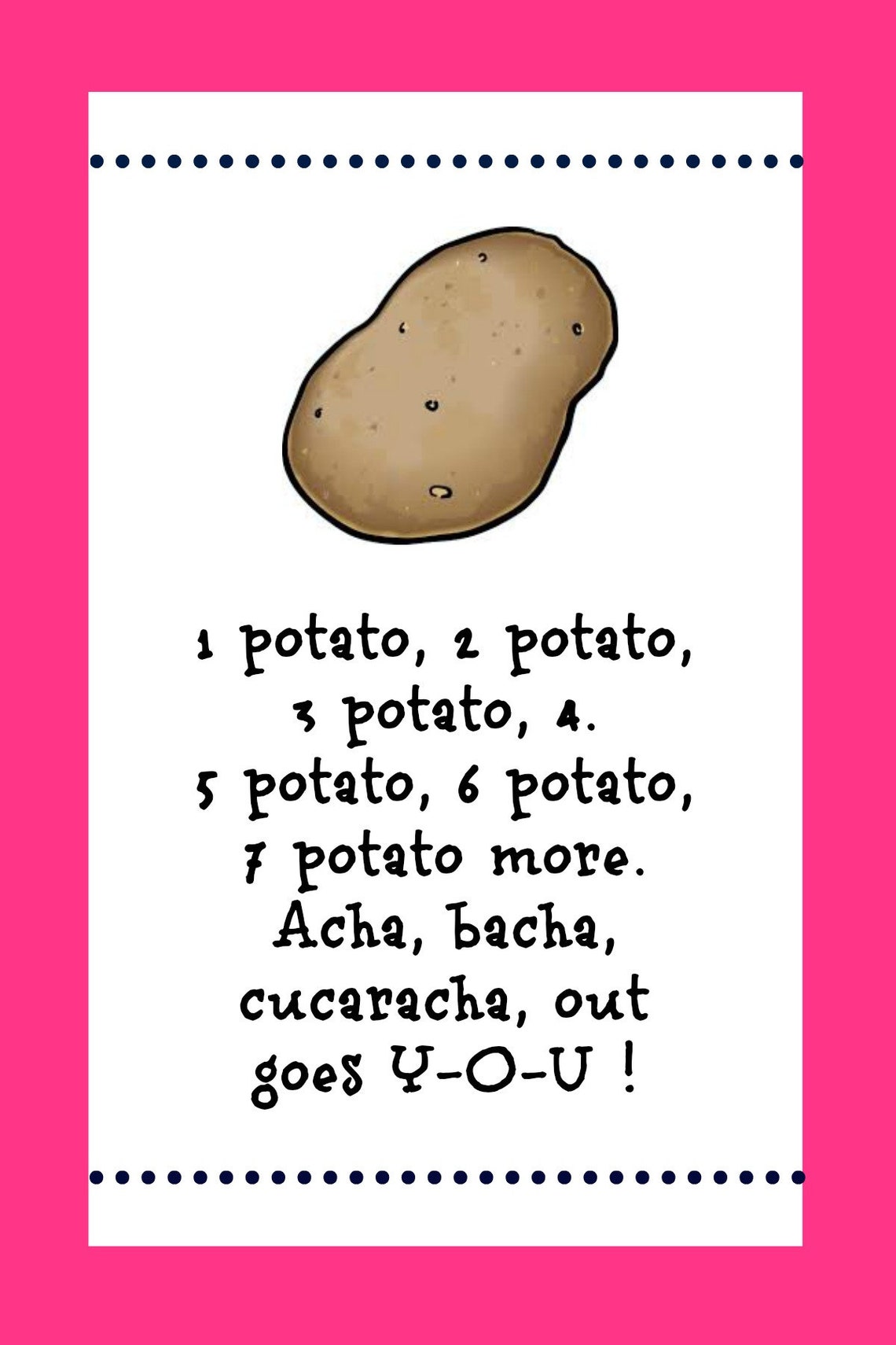 10 Jump Rope Rhyme Cards, Printable Instant Download! - Etsy