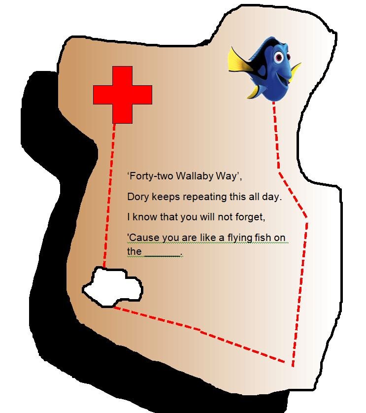 Nemo Treasure Hunt, Printable Instant Download, 10 Clues, Great for ...