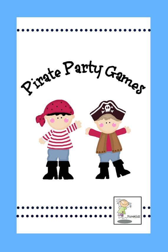 10 Pirate Party Game Cards Printable Instant Download | Etsy
