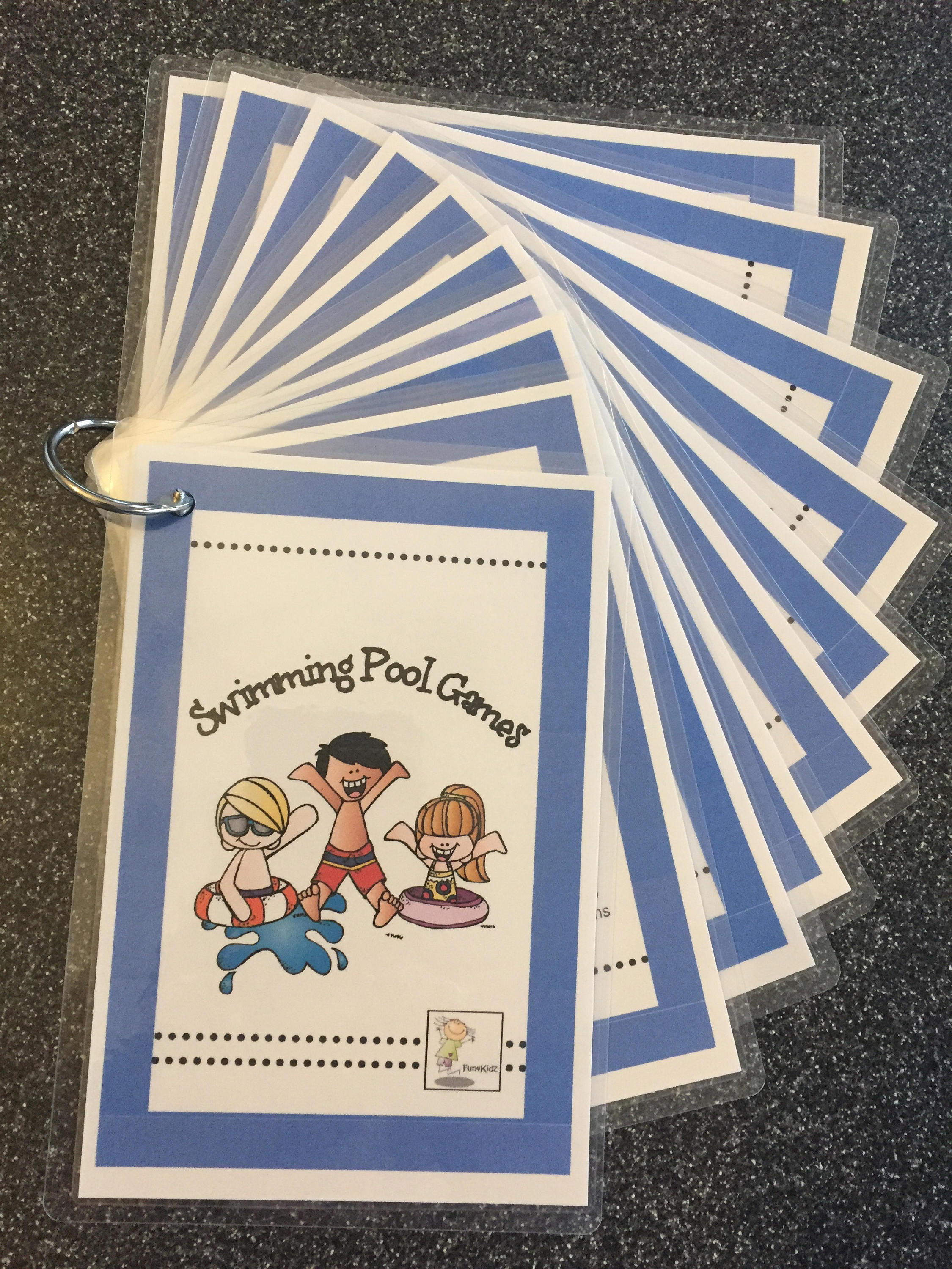 10 Swimming Pool Game Cards Printable Instant Download - Etsy