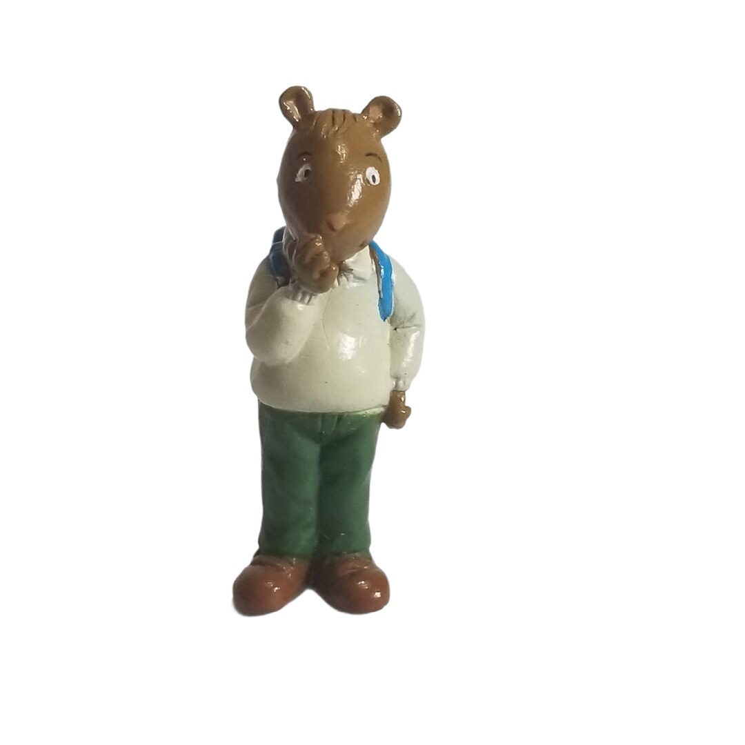 Vintage Miniature Arthur Aardvark Figure PBS Kids Marc Brown 1 1/2 Inch ...