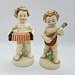 VTG Germany Cherubs Accordion Mandolin Musicians Porcelain Figurines ...