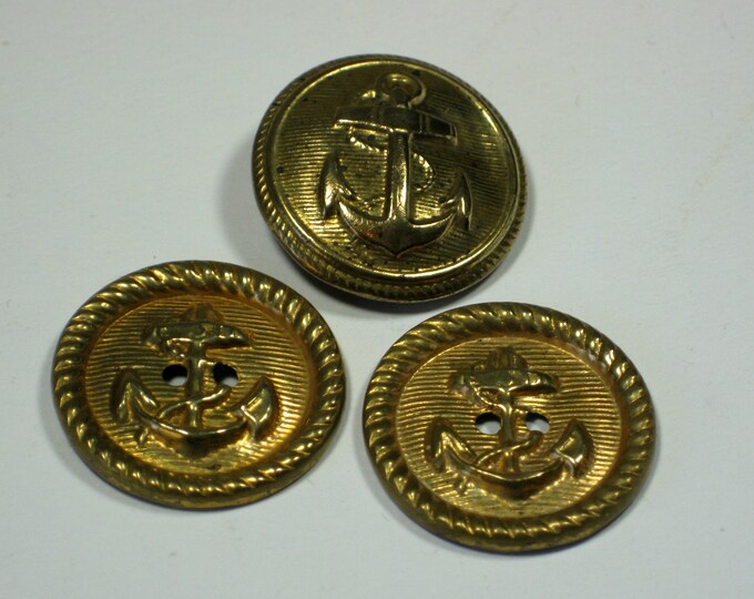 Antique Navy Military Buttons - Etsy