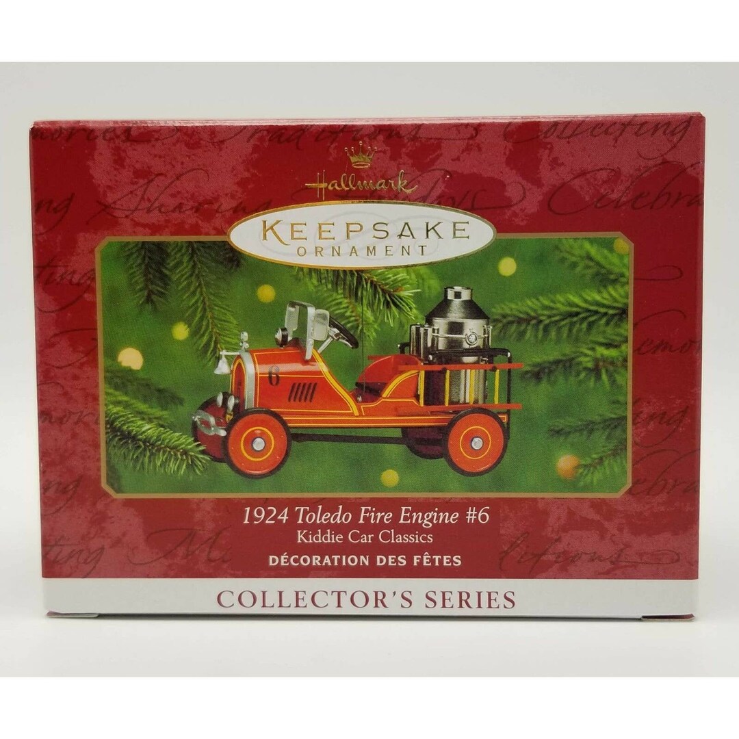 1924 Toledo Fire Engine 6 Kiddle Car Classic 2000 Cast Metal - Etsy