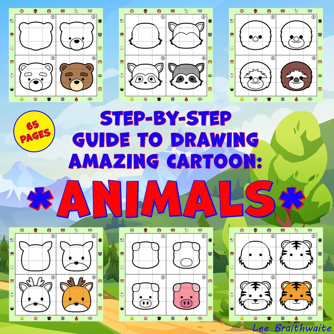 Step-by-step Guide to Drawing Amazing Cartoon Animals: A Fantastic PDF ...