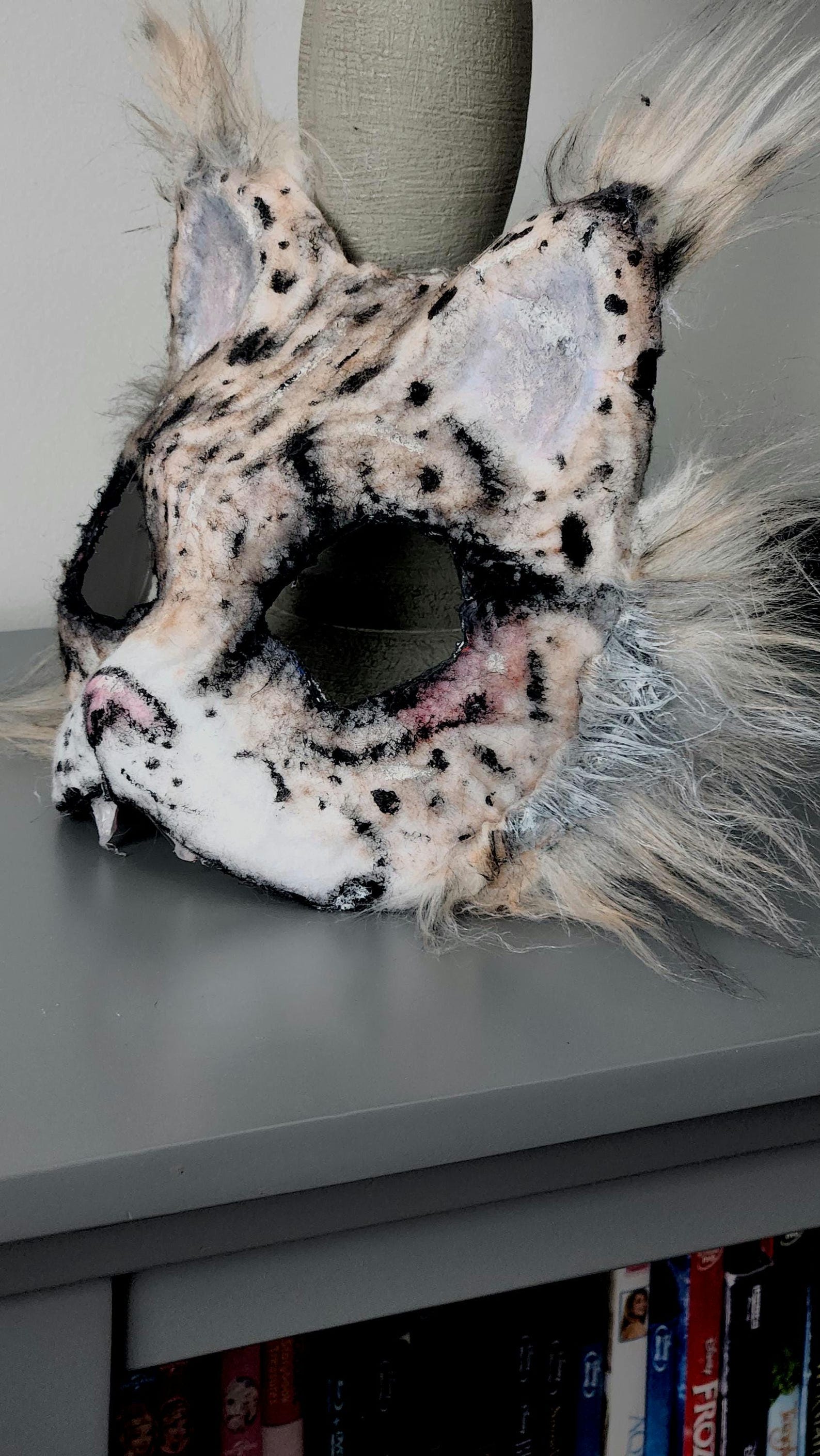 Short-haired Bobcat Mask - Etsy