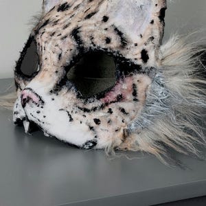 Short-haired Bobcat Mask - Etsy