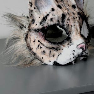 Short-haired Bobcat Mask - Etsy