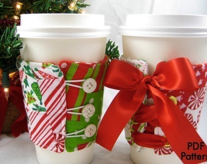 Coffeesleeve instant Download PDF Pattern 3 Styles - Etsy