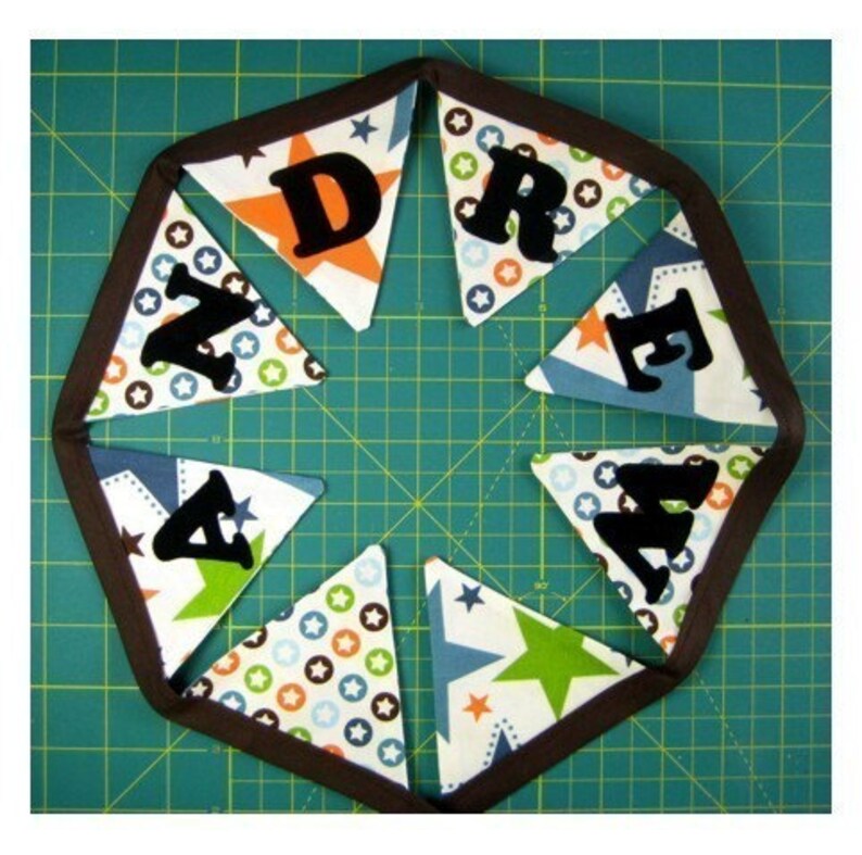 Pennant Banner (digital Download) PDF Pattern- Make It TODAY- Fabric ...