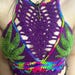 Crochet Leaf Crop Top - Etsy