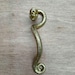 Handmade Solid Brass Snake Door Pull: Vintage Style Handle 18 Cm (7 ...