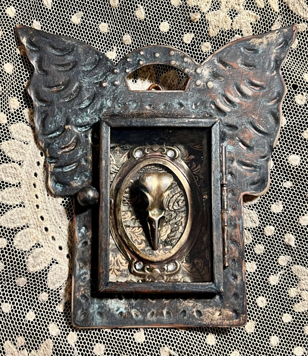 Petit Ange De La Mort: Memento Mori Original Art Collage - Etsy