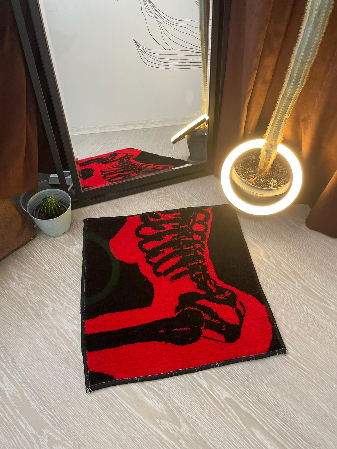Body X-ray Tufted Rug %100 Handmade Personalised Gifts Shape and Design ...