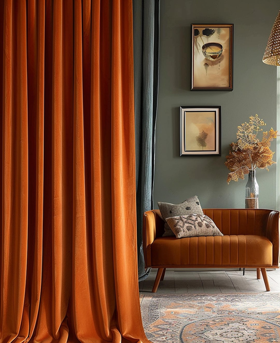 Velvet Window Curtain Panels, Luxury Velvet Curtains, Velvet Drapes ...