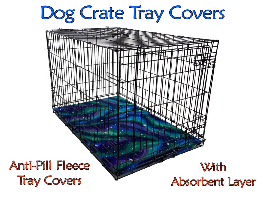 Absorbent Dog Crate Tray Cover, Liner for Midwest Icrate, Frisco and ...