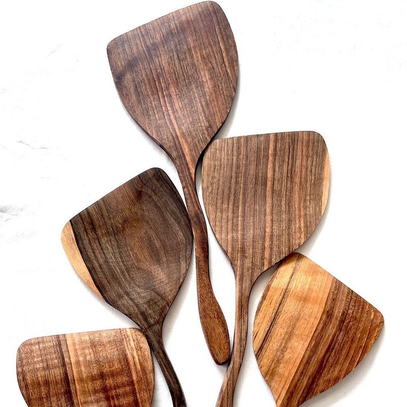 Walnut Utensils - Etsy