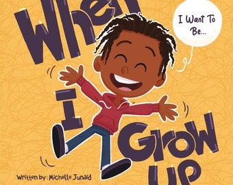 Physical Children's Board Book When I Grow Up - Etsy