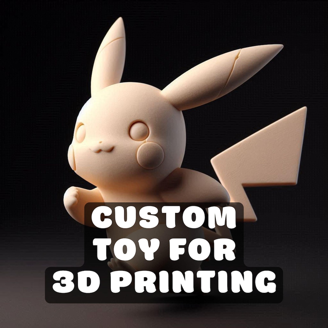 CUSTOM 3D Toy Model Ready for 3D Printing, Model 3D Printing on Demand ...