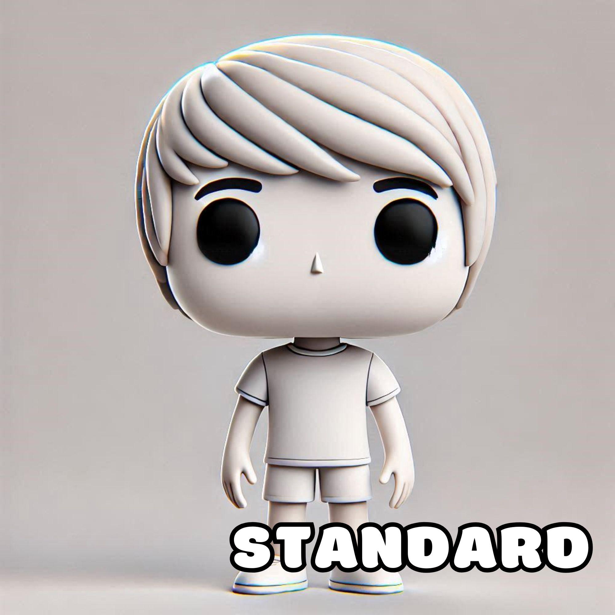 CUSTOM Funko Pop, 3D Design, 2D to 3D, Custom 3D Modeling,convert Image ...