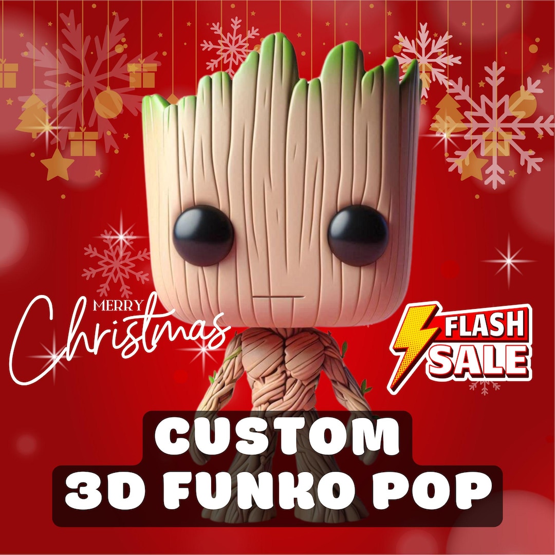 CUSTOM Funko Pop, 3D Design, 2D to 3D, Custom 3D Modeling,convert Image ...