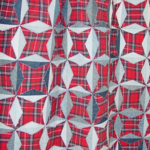 Denim Stars Quilt Pattern / PDF Digital Pattern Download - Etsy