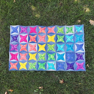 Denim Stars Quilt Pattern Pdf Download - Etsy Australia