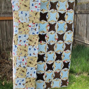 Denim Stars Quilt Pattern / PDF Digital Pattern Download - Etsy