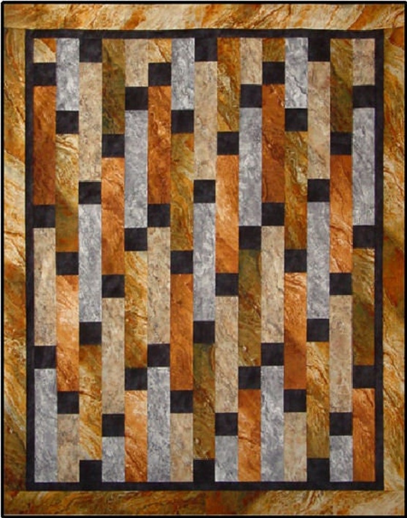 The Man Quilt Pattern / Printed Paper Pattern - Etsy