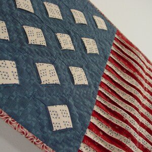 Patriotic 3-D Banner Quilt Pattern / PDF Digital Pattern Download - Etsy