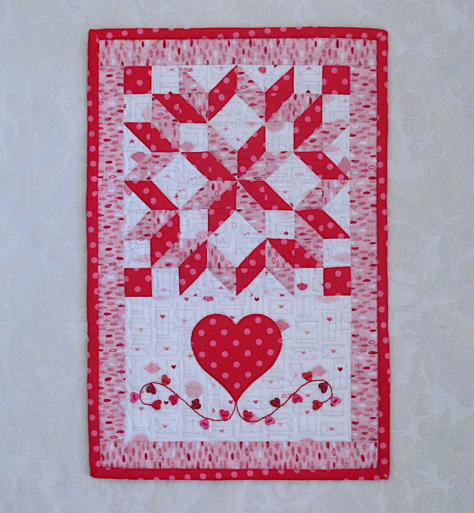 Carpenter's Wheel Valentine Little Ditty for February / Printed Paper ...