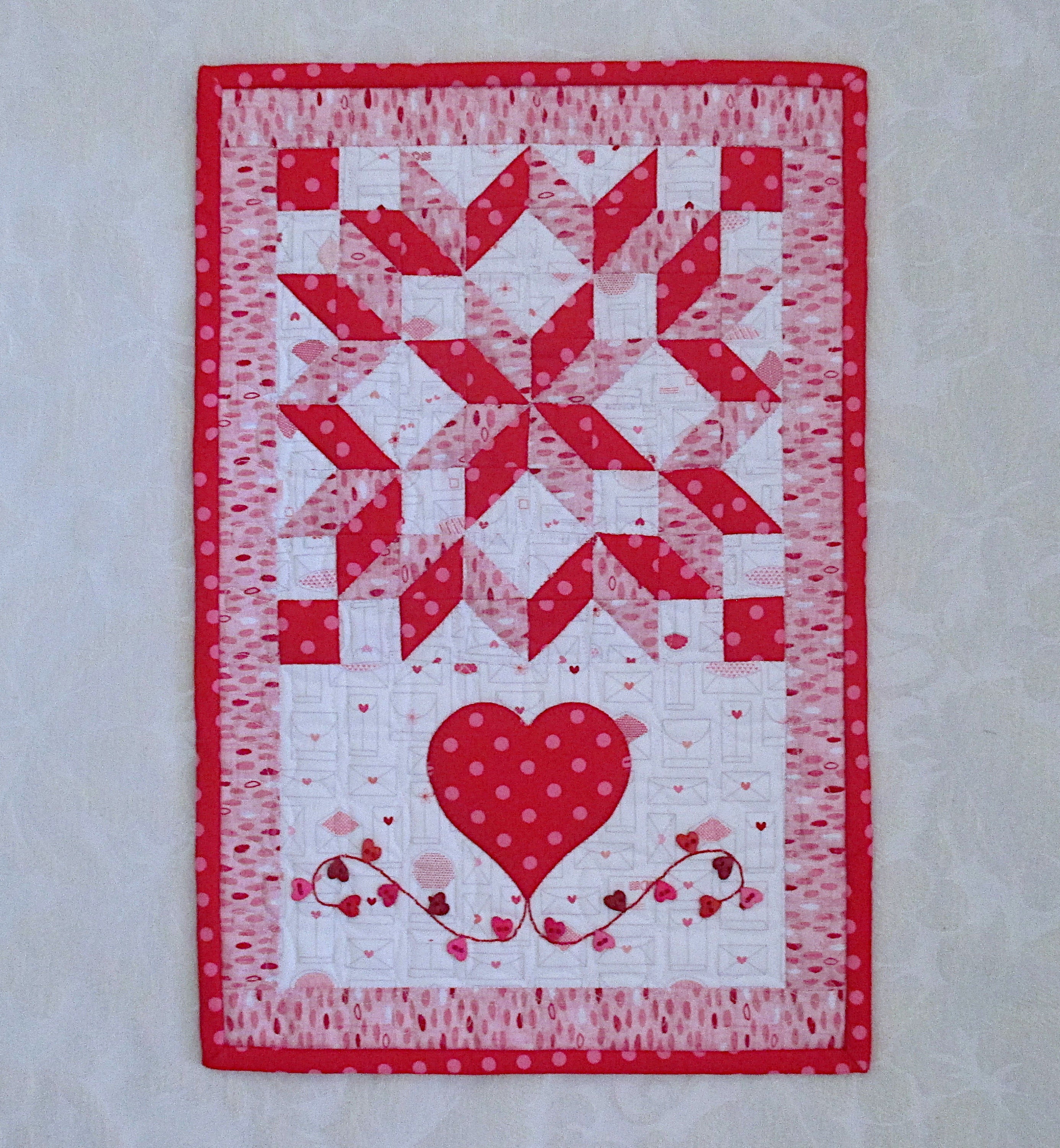 Carpenter's Wheel Valentine Little Ditty for February / Printed Paper ...