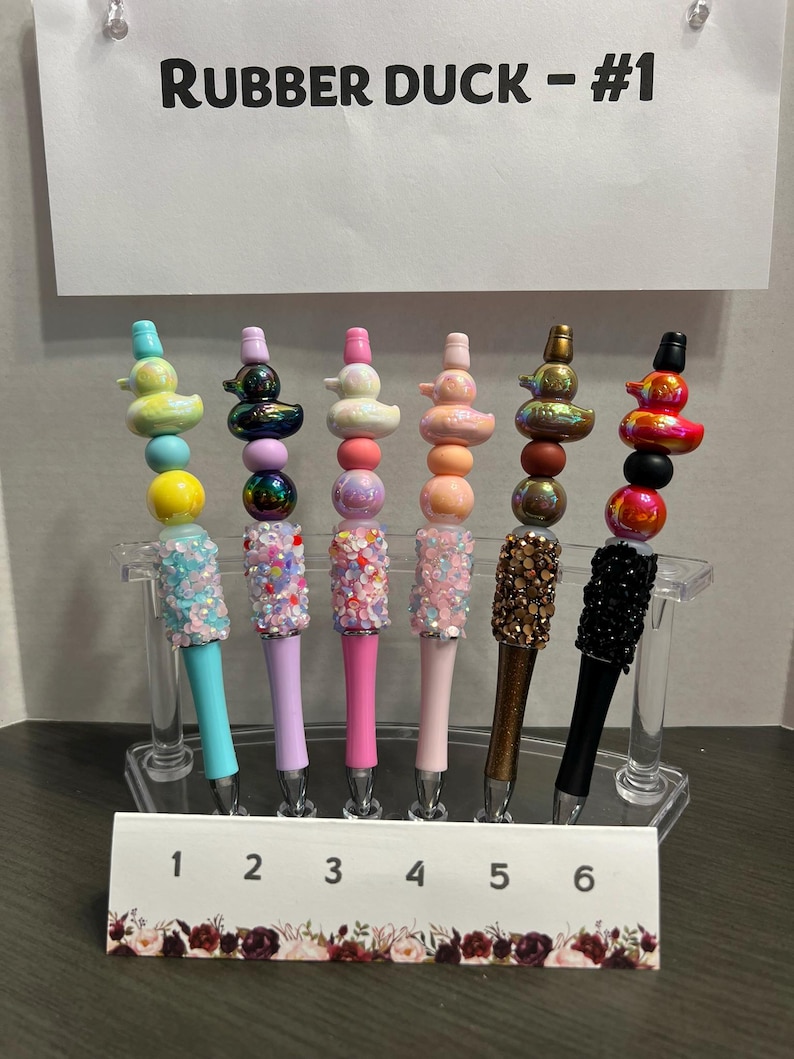 Rubber Duck Pens - Etsy